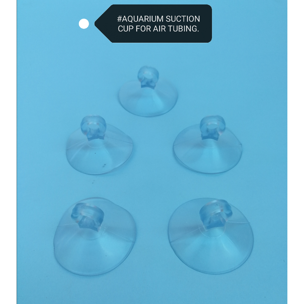 (1xPcs) Air Tube Tubing Slot Suction Cup 8mm Aquarium Fish Akuarium ...