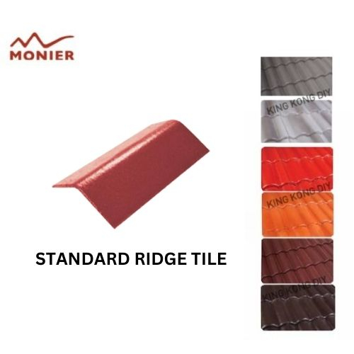 BMI MONIER Standard Ridge Hip Roof Tiles Elabana Fittings Atap Rabung ...