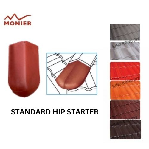 BMI MONIER Standard Ridge Hip Roof Tiles Elabana Fittings Atap Rabung ...