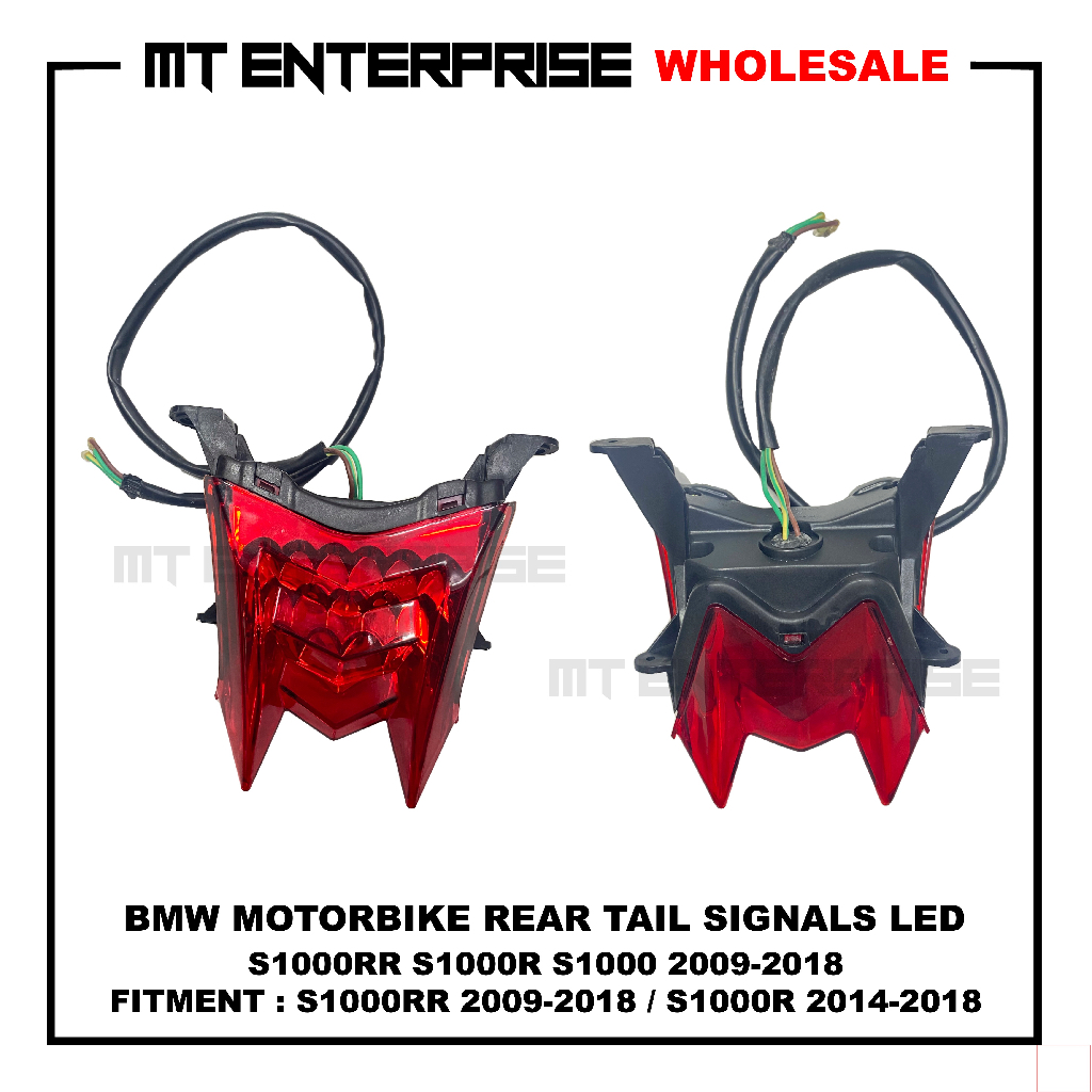 BMW MOTORBIKE REAR TAIL SIGNAL LED S1000RR S1000R S1000 2019-2018 ...