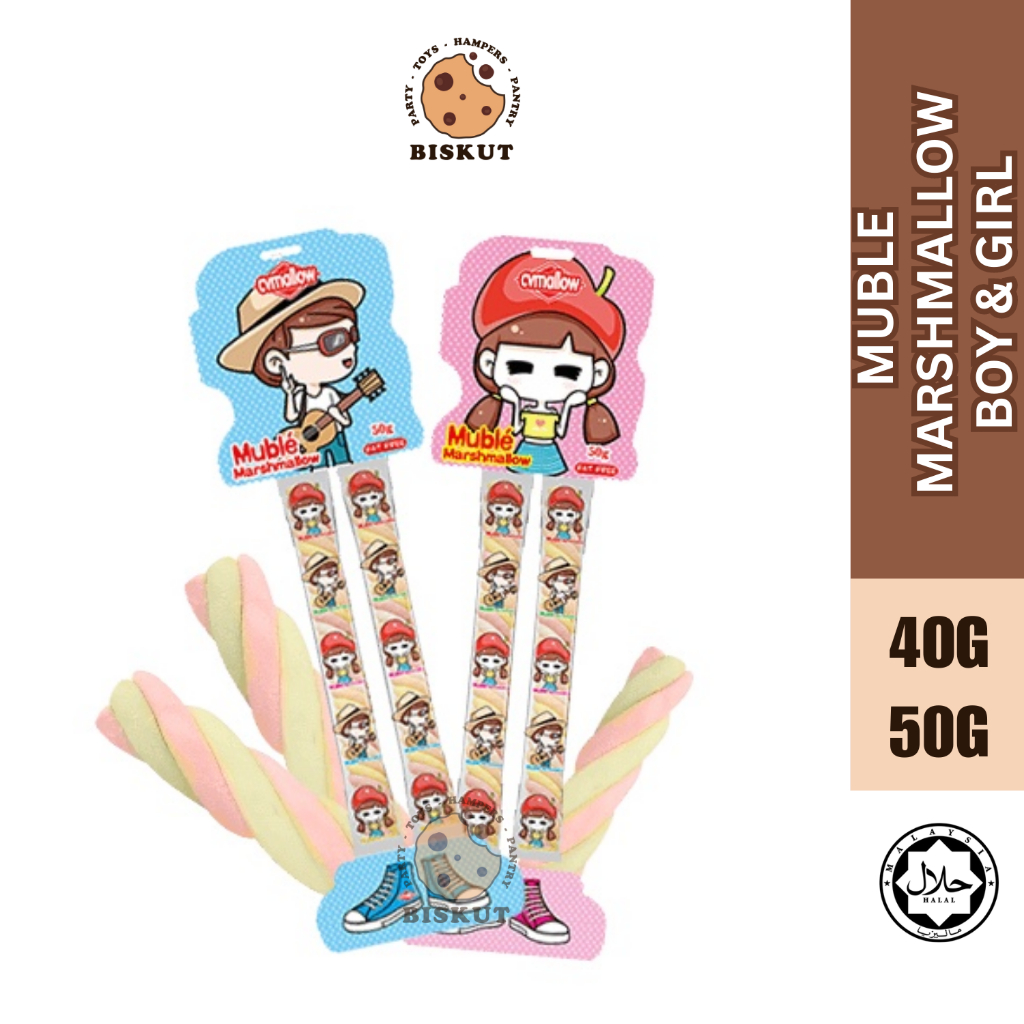 MARSHMALLOW CV MALLOW/MARSHMALLOW BOY AND GIRL 25G | Shopee Malaysia