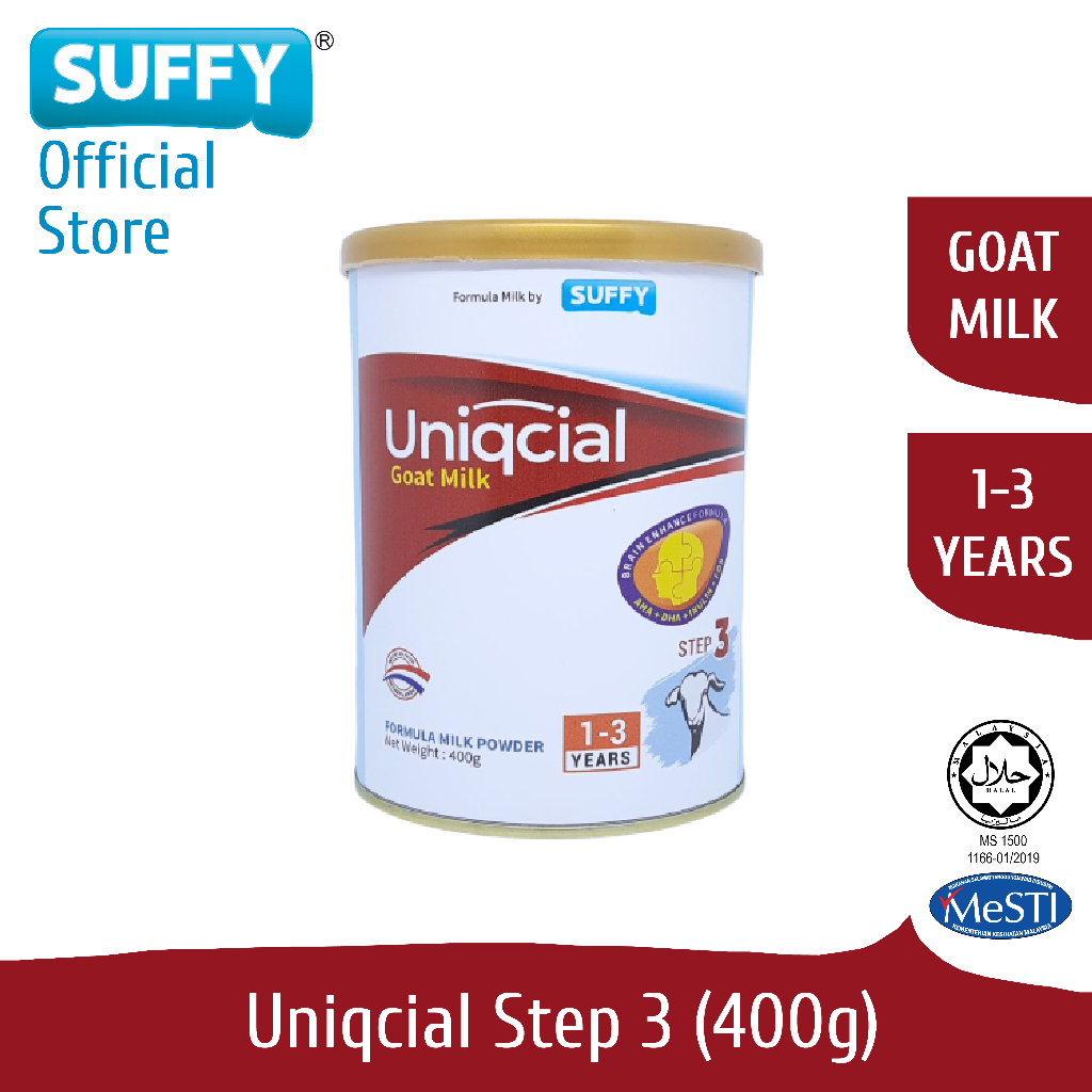 Suffy Uniqcial Susu Kambing Step 3 Untuk 1-3 Tahun | Shopee Malaysia