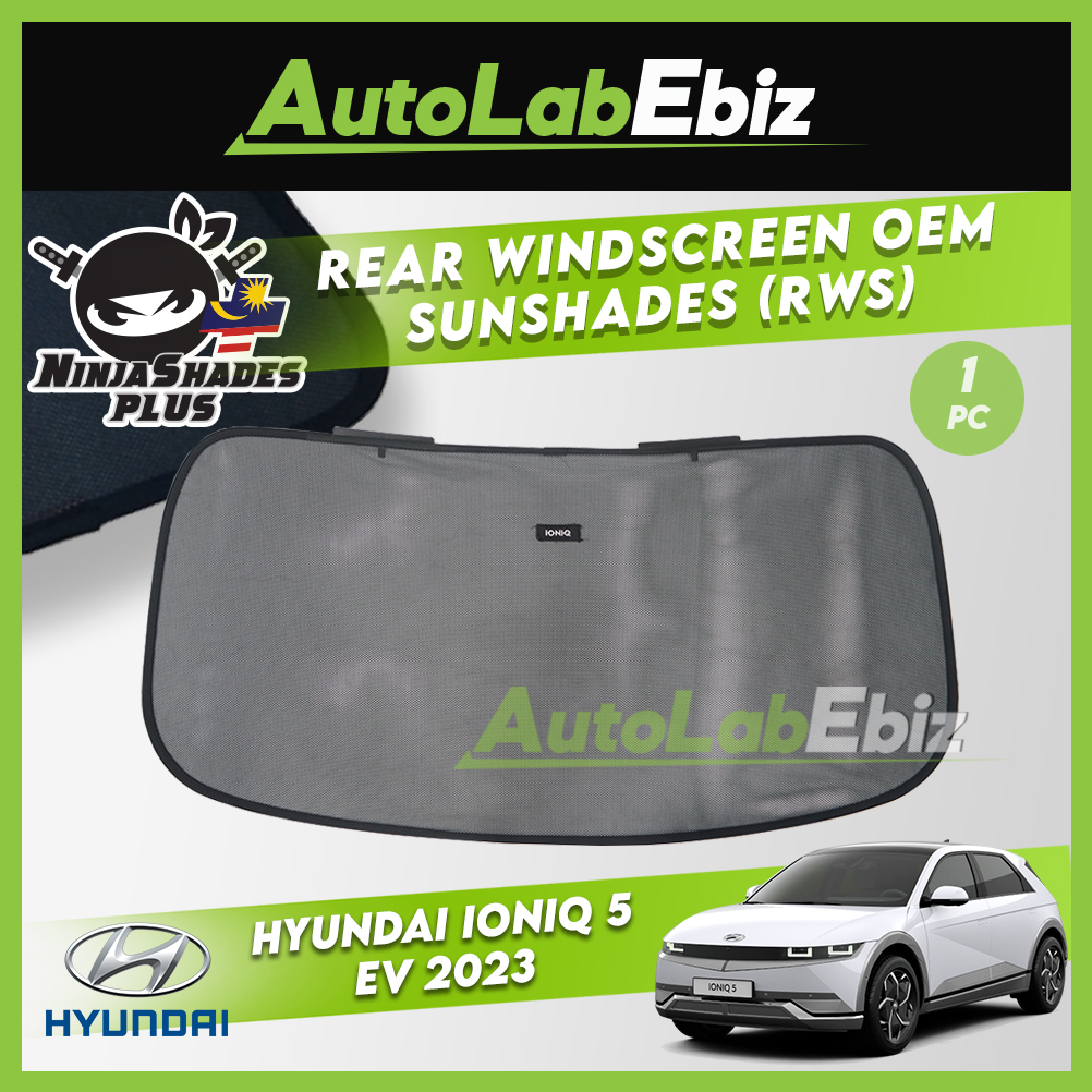 Hyundai Ioniq 5 EV 2023 NinjaShades Plus Rear Windscreen OEM Sunshades ...