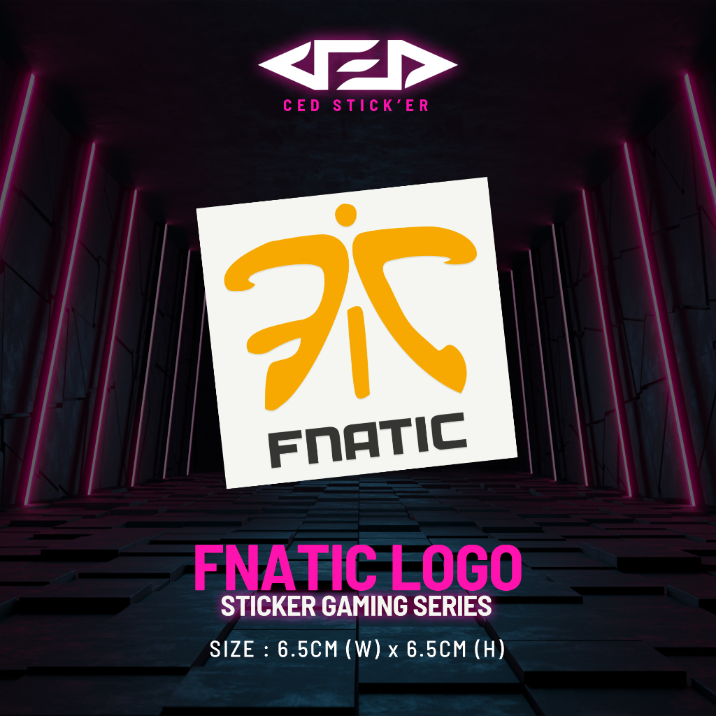 FNATIC LOGO STICKER | GAMING SERIES | Shopee Malaysia
