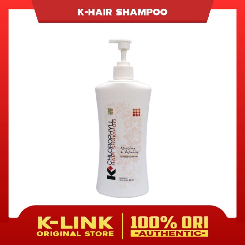 K-Chlorophyll Hair Shampoo gently cleanses hair while providing ...