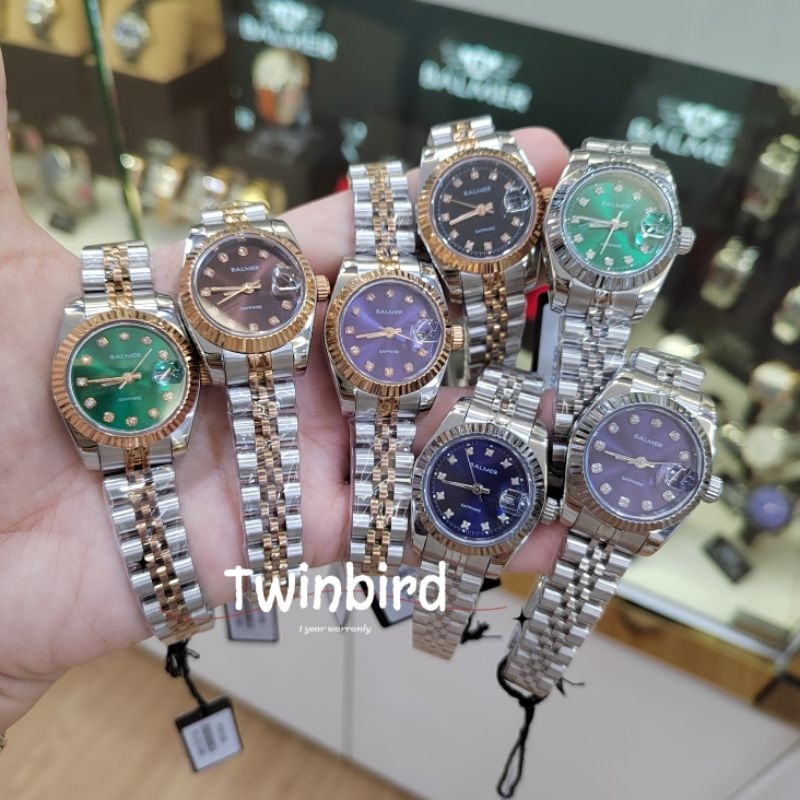 5005 BALMER LADIES WATCH WİTH SAPPHİRE GLASS | Shopee Malaysia