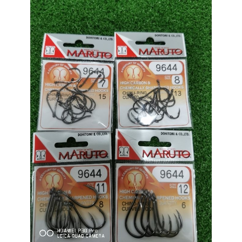 MARUTO CHINU-RING CURVED HOOK 9644 💥👍MADE IN JAPAN | Shopee Malaysia