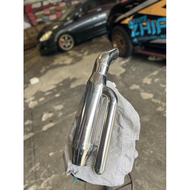 V3 INFINITE Custom Pressure Exhaust Bullet (EKZOS DOSO) Tabung Tengah 2 ...