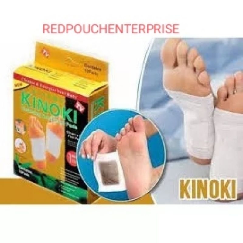 KINOKI GINGER + SALT DETOX FOOT PATCH(5 box 50 pcs) | Shopee Malaysia