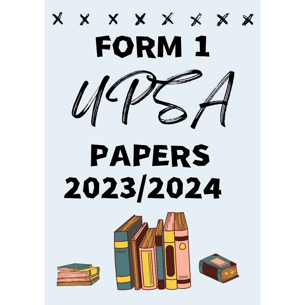 FORM 1 ENGLISH PAPERS [UPSA 2023/2024] | Shopee Malaysia