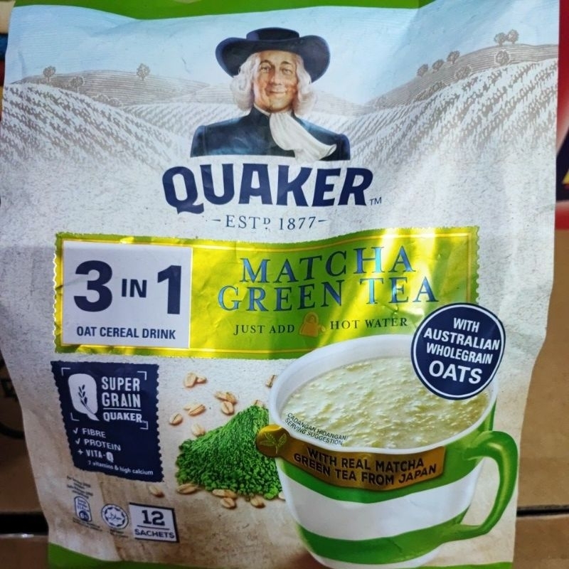Quaker 3 in 1 Oat Cereal Drink Original 15 Sachets x 28g (420g ...