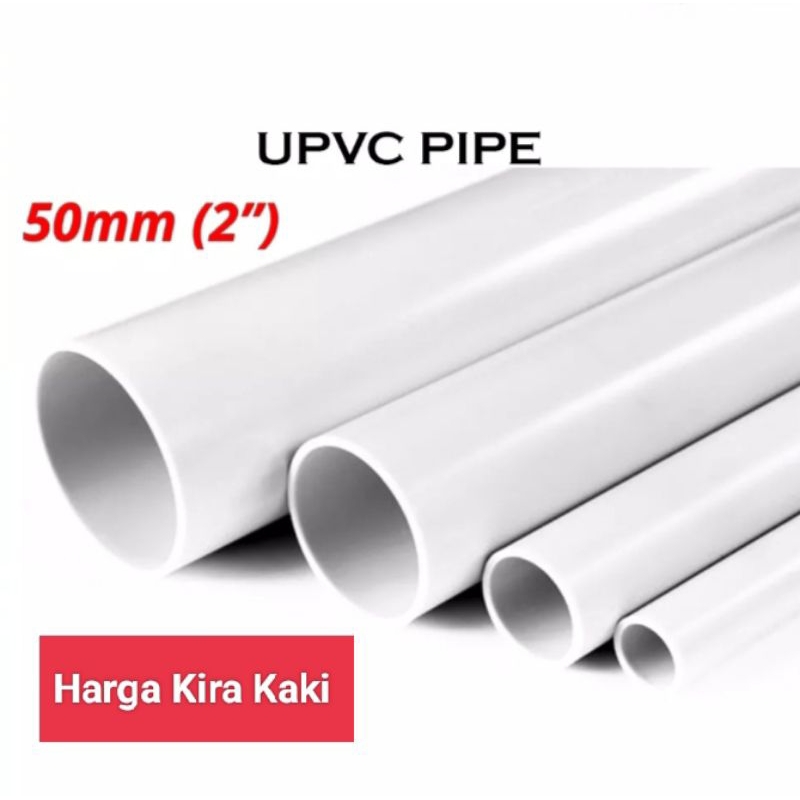 UPVC Pipe 50 MM ( 2" ) [ Made in Malaysia ] | Shopee Malaysia