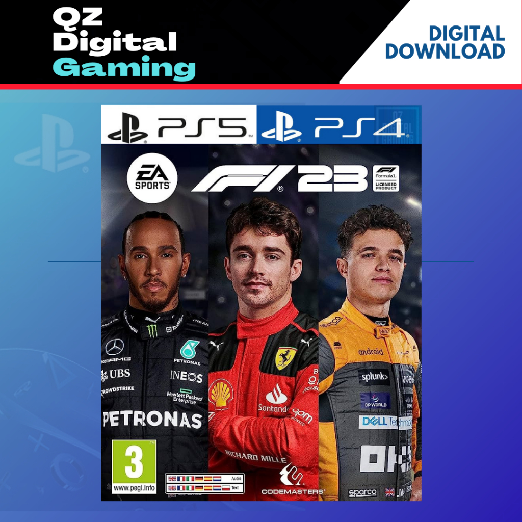 PS4 / PS5 F1 23 Full Game Digital Download F1 2023 | Shopee Malaysia