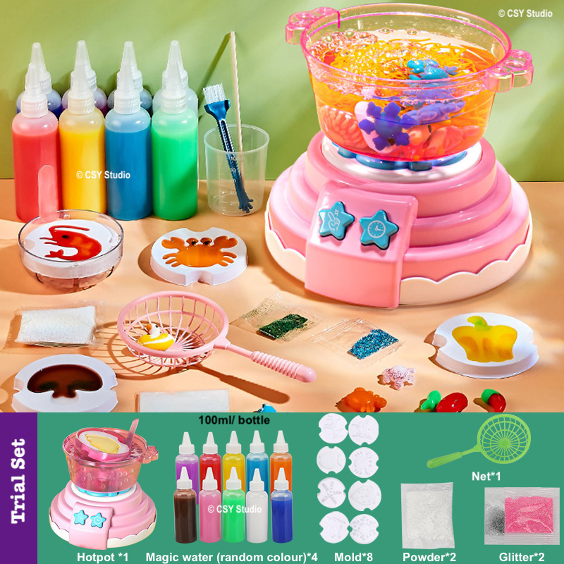 Diy Toys Magic Water Elf Jelly Water Scape Mainan Diy Sea Creatures Toy ...