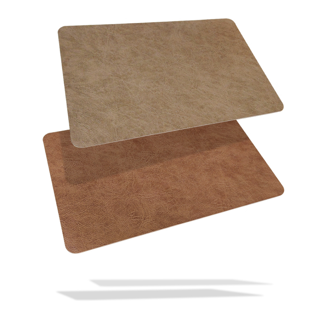 Nordic PU Place Mat / Synthetic Leather / Waterproof / Heat Resistant ...