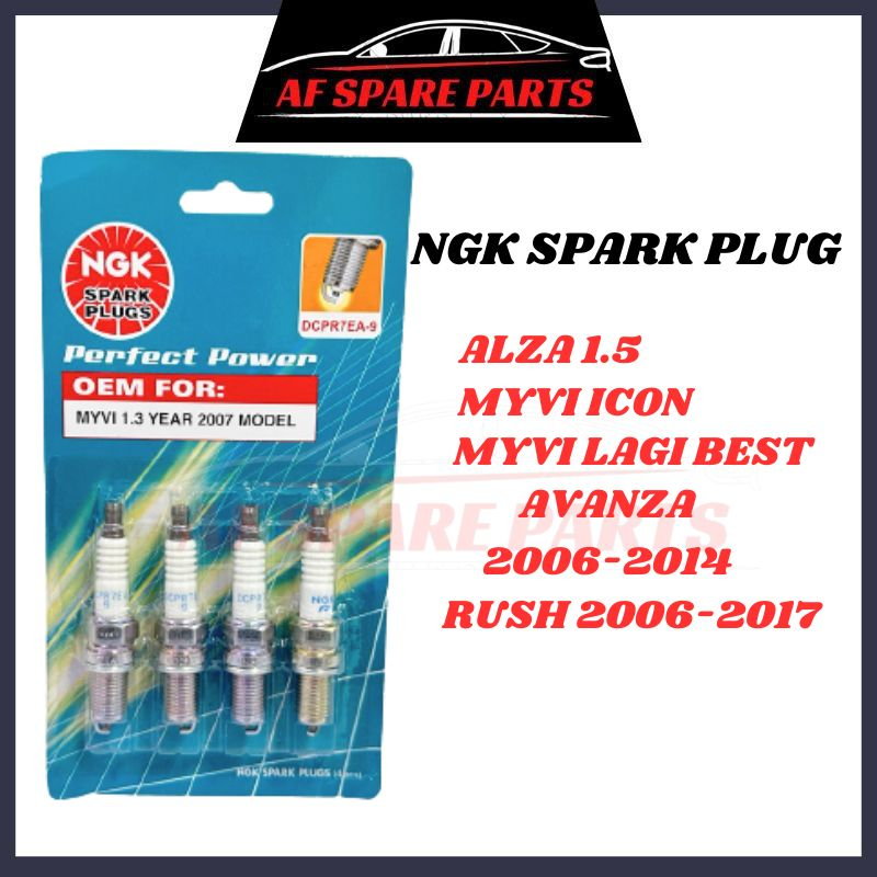 NGK Spark Plug Myvi ICON Myvi Lagi Best Myvi 2007-2017 1.3 1.5 DCPR7EA ...