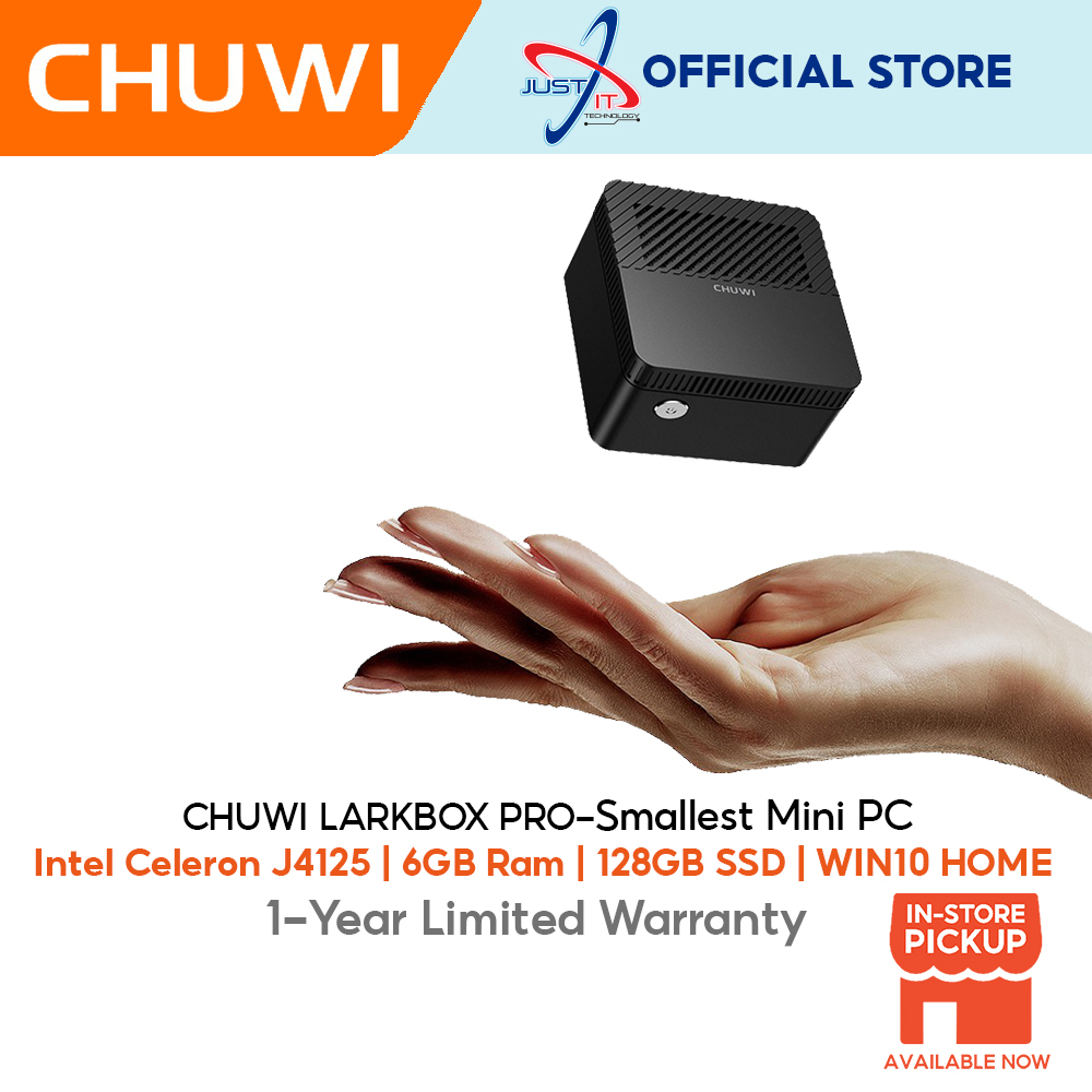 Chuwi Lark Box Pro Intel J4125 Window 10 Home (6GB RAM/128GB SSD ...