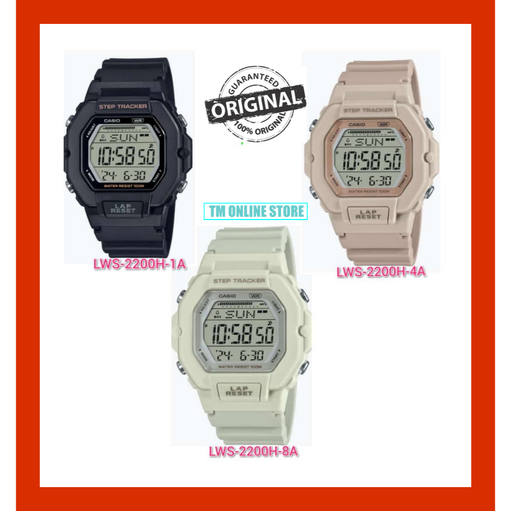 Casio LWS-2200H Series Watch Original & Genuine ( 100% ORIGINAL ...