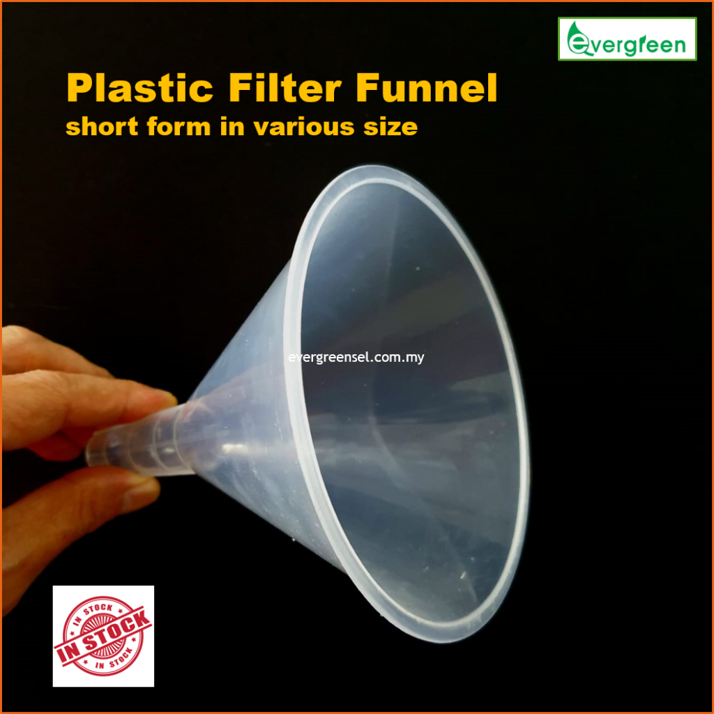 Plastic Laboratory Filter Funnel in various size 30mm to 150mm | Shopee ...