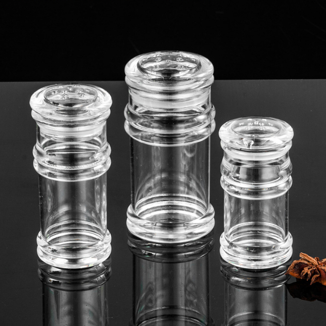 Transparent Soy Sauce Bottle Condiment Salt Pepper Shaker Bekas Serbuk ...