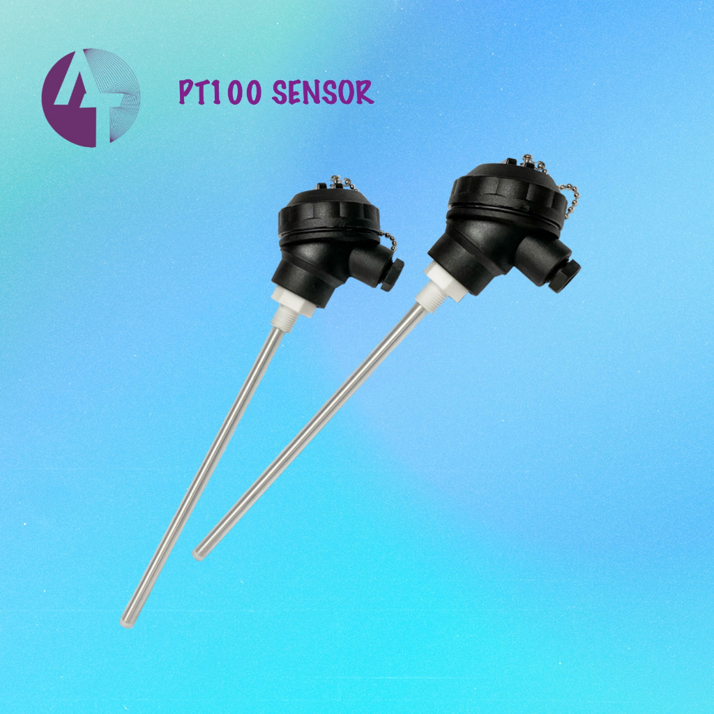 PT100 Sensor with 1/4" BSP Teflon Thread, Teflon Tube & Bakelite Head ...