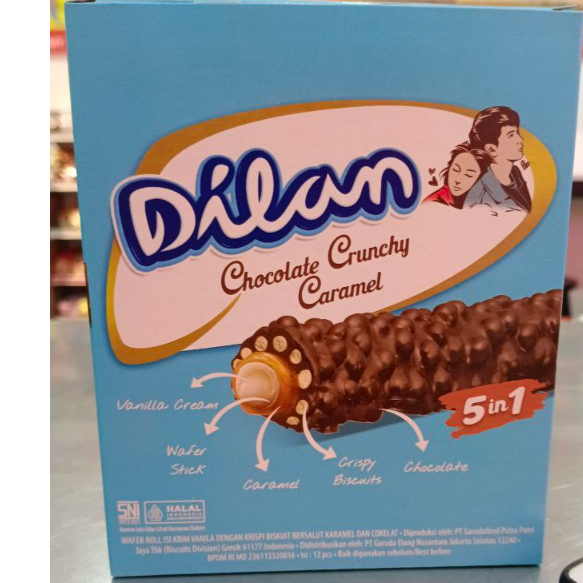 DILAN CRUNCHY CARAMEL 1 PACK(12 pcs) | Shopee Malaysia