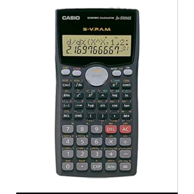Casio calculator 2 nd MS 570FX 2 line display | Shopee Malaysia