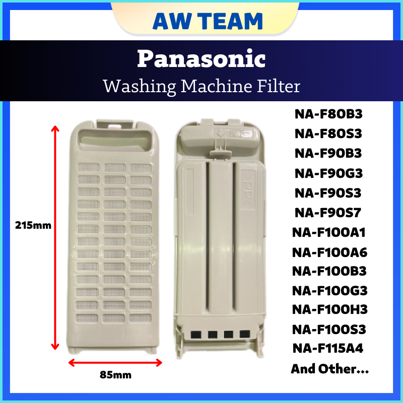 PANASONIC Washing Machine Filter NA-F80B3 NA-F80S3 NA-F90B3 NA-F90G3 NA ...