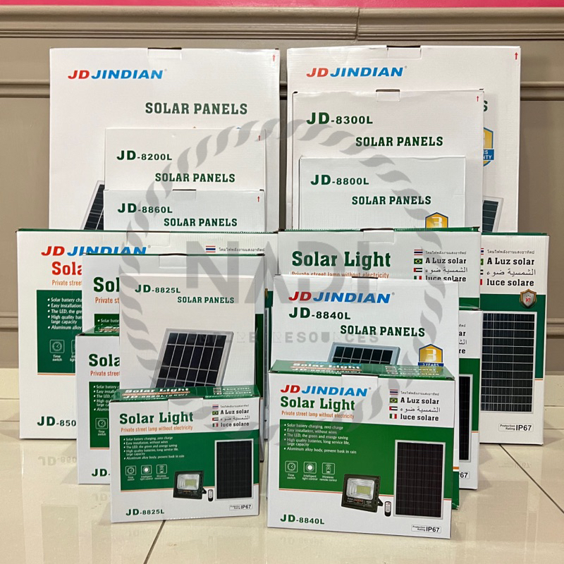 25/40/60/100/200/300/500/1000 WATT JD LED SOLAR FLOOD / SPOT LIGHT / LAMPU SOLAR SPOTLIGHT JIN ...