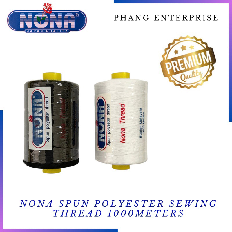 Benang 1000m Jenama Nona High Quality Sewing Threads | Shopee Malaysia