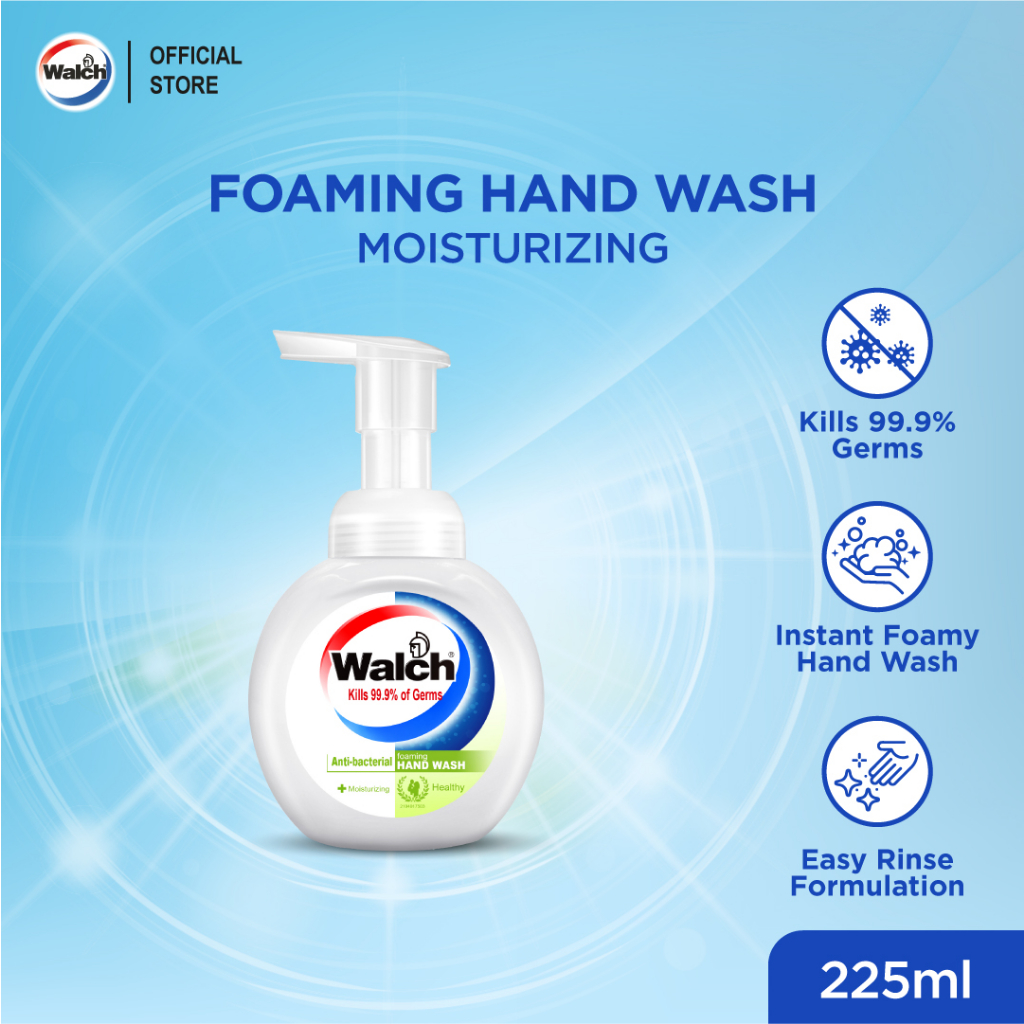 Walch Foaming Hand Wash Moisturizing (225ml) | Shopee Malaysia
