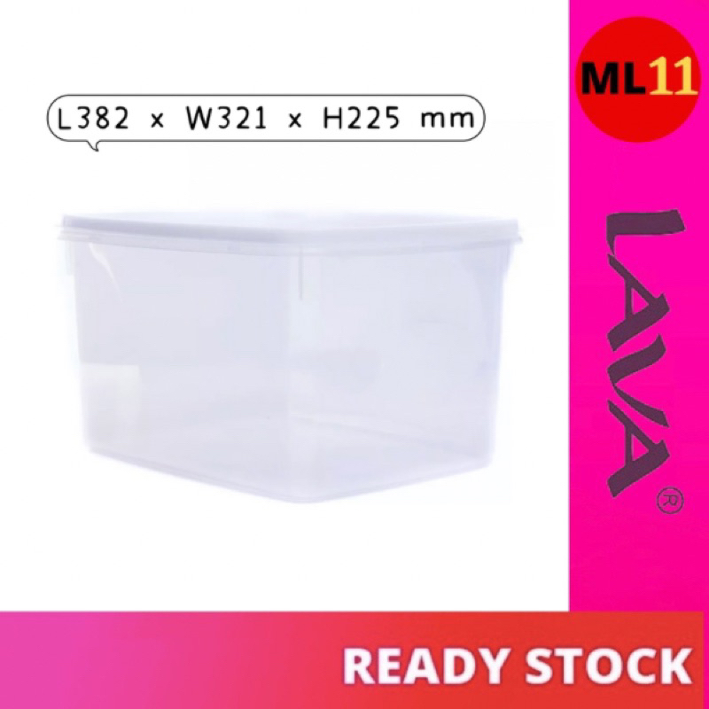 LAVA (20L) Plastic Food Container with Lid / Multipurpose Container ...