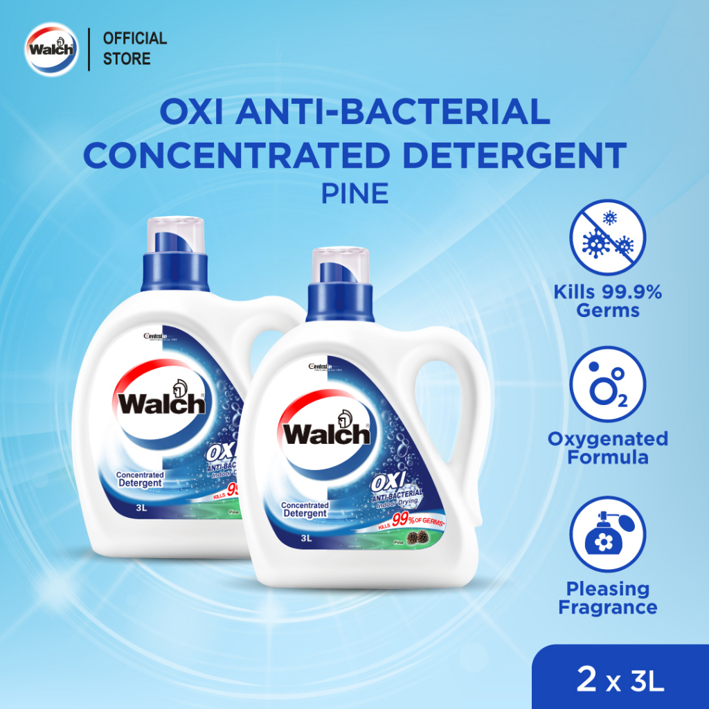 [TWIN PACK] Walch OXI Clean Anti-Bacterial Concentrated Detergent ...