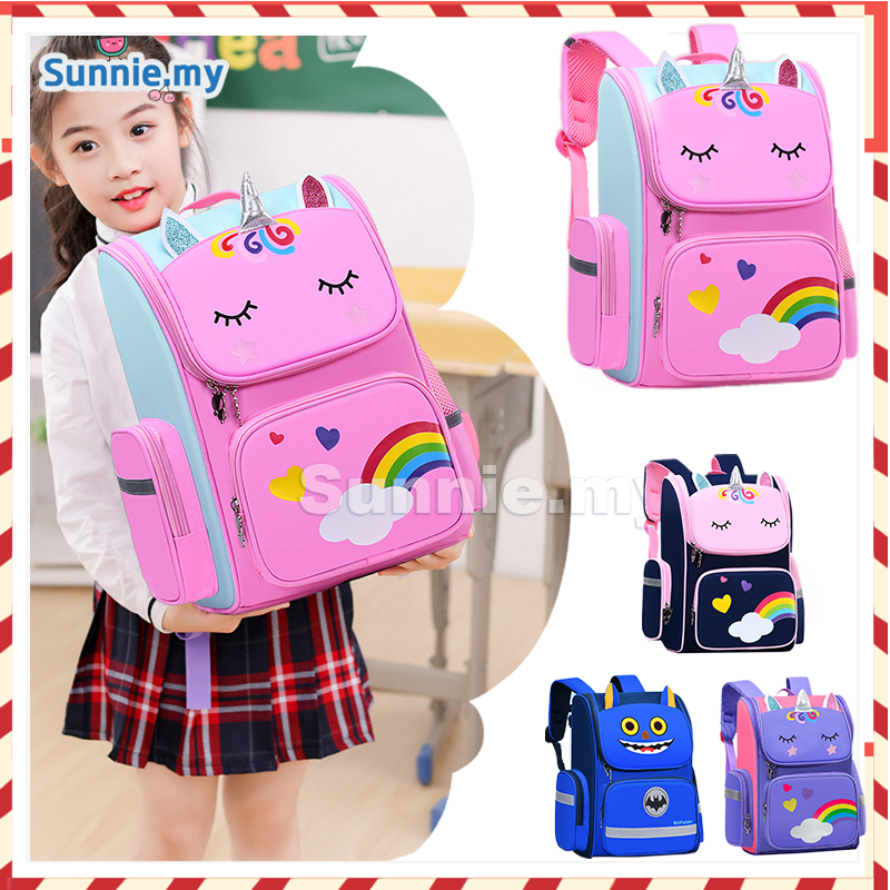 Children's Schoolbag Cartoon Beg Sekolah Murah Kids School Bag Girl ...