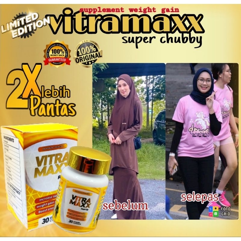 Vitamin super gemuk weight gain ubat gemuk vitamin gemuk original ...