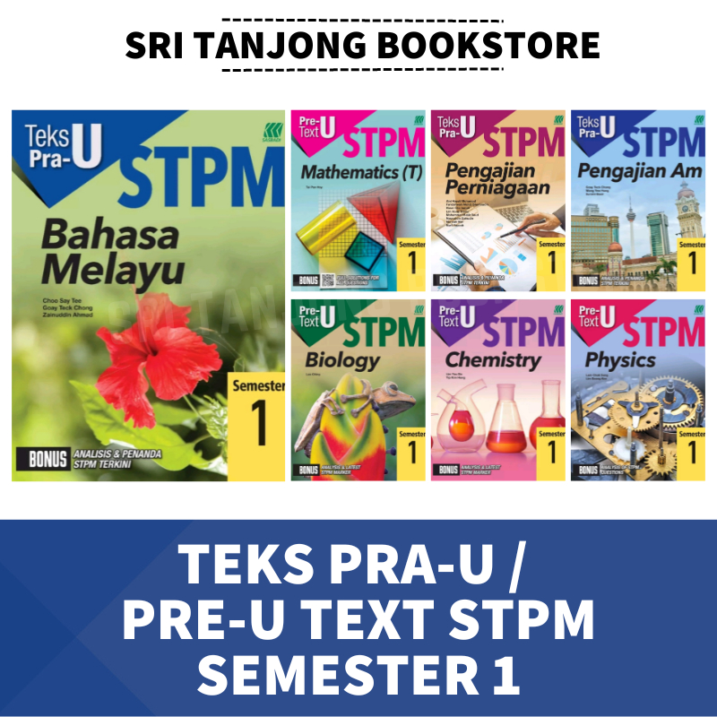 [ST] SASBADI Buku Latihan & Buku Rujukan 2024: Teks Pra-U STPM Semester 1 (Edisi Terkini 2024 ...