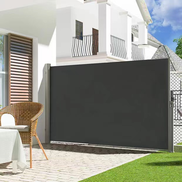 Telescopic screen, sunshade, iron screen, windproof isolation screen ...