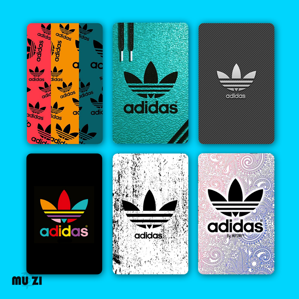 Adi-das TnG Card STICKER NFC STICKER Waterproof Thick Hard Material Adi ...