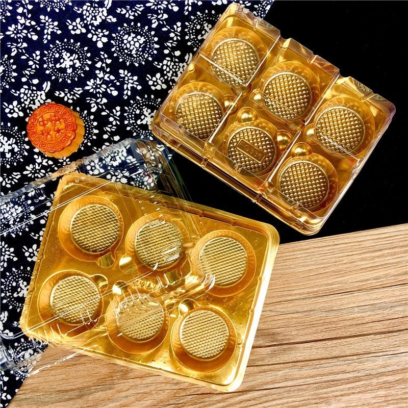 10 sets:6 Cavity Mooncake Tray/Cake Case/Kotak Kek/Jelly Tray/Egg Tart ...