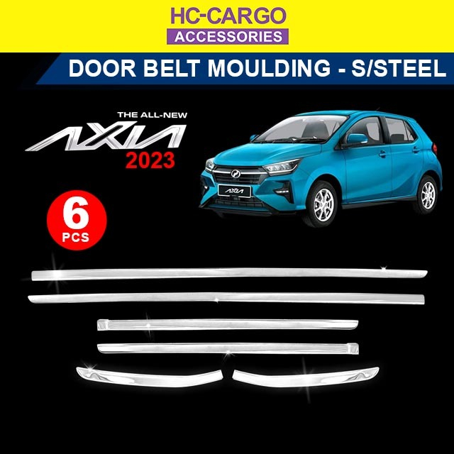Hc Cargo Perodua Axia 2023 A300 Toyota Wigo Window Trim Chrome Lining ...