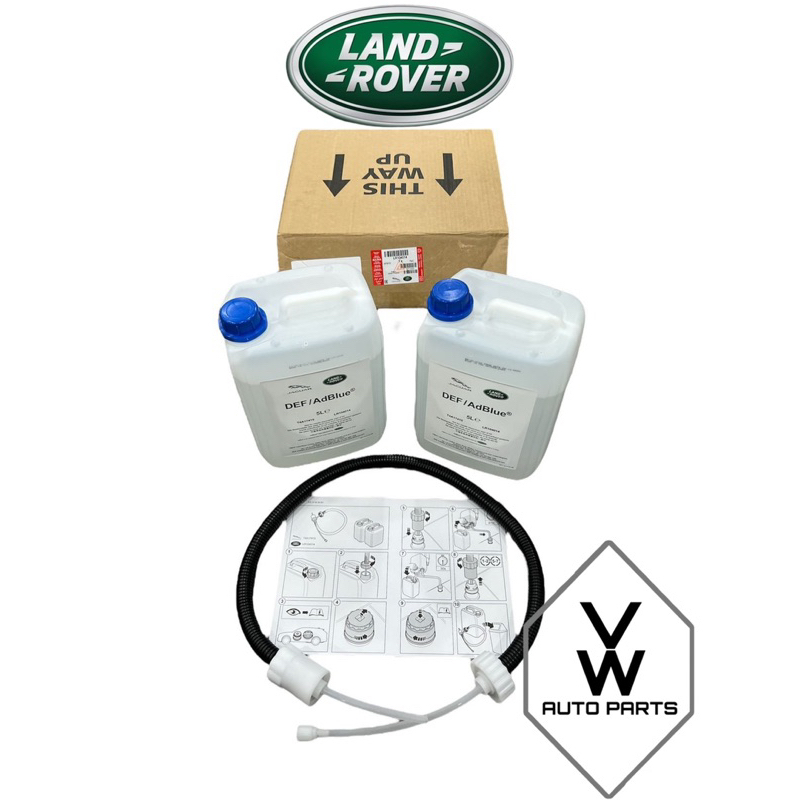 ( 100% GENUINE ) LAND ROVER JAGUAR AD BLUE ADBLUE ( 5L + 5L ) INJECTOR ...