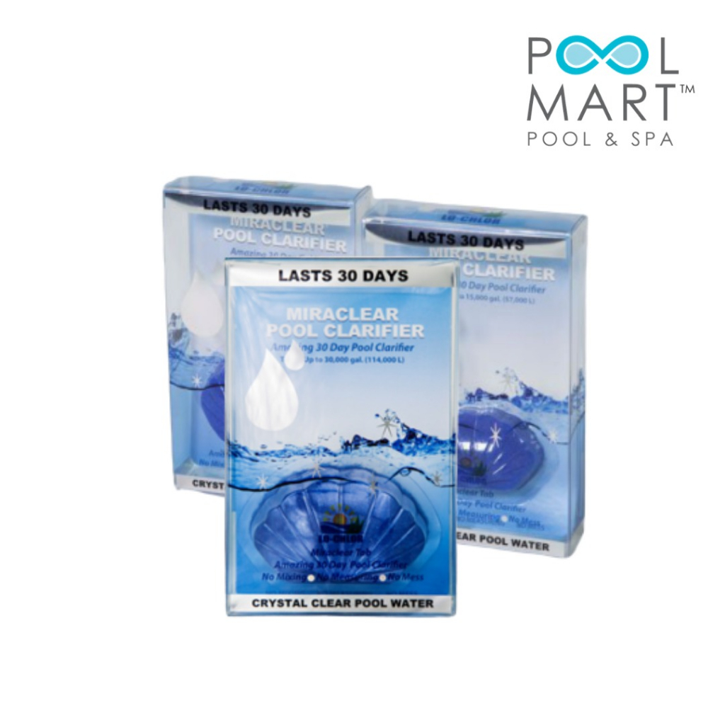 POOL MART Lo-Chlor Miraclear Pool Clarifier Tab (40g) | Shopee Malaysia