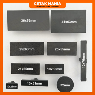 Cop Kayu/Cop Getah/ Rubber Stamp Custom (Penunjuk, Name Chop, Company ...
