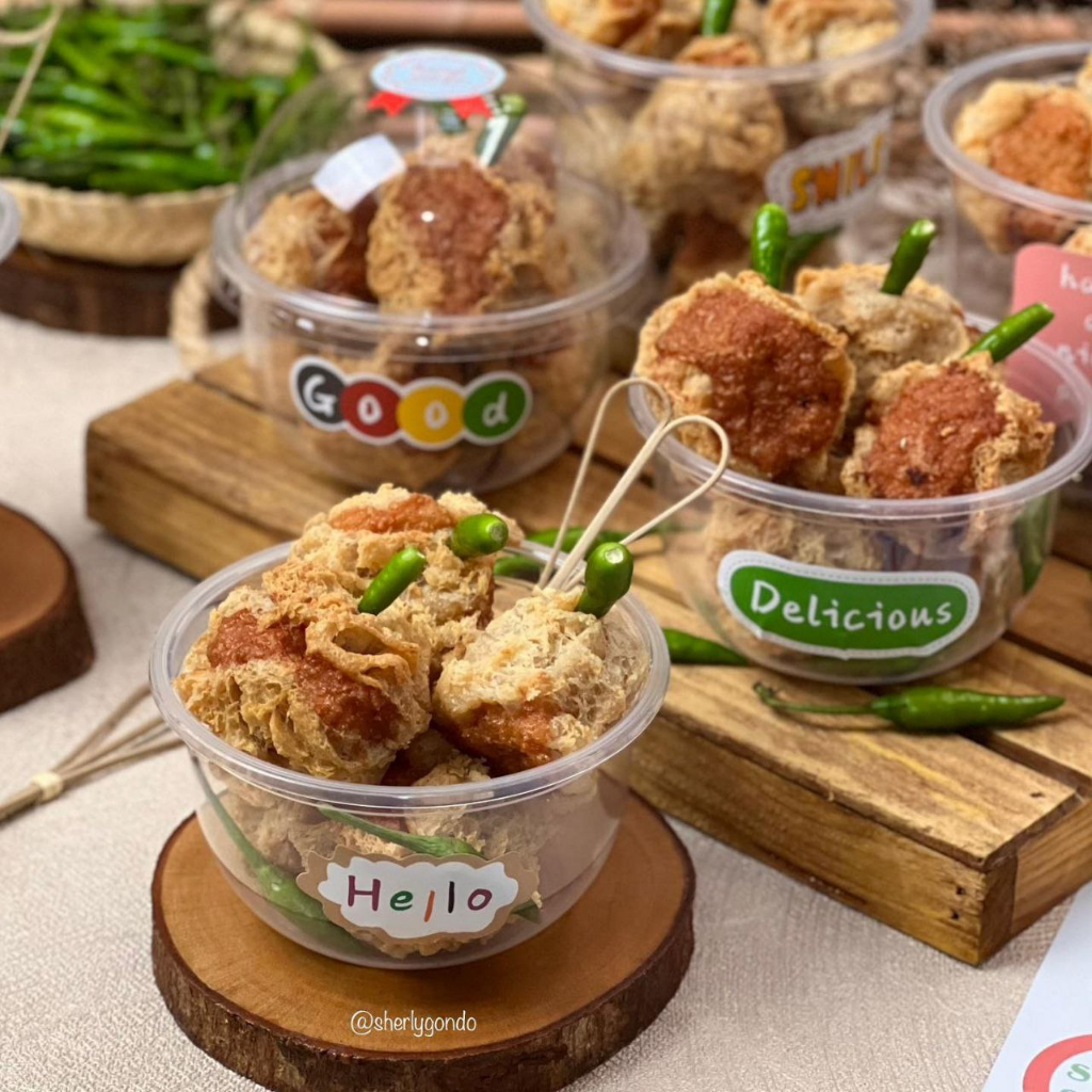 PPF - (10 Pcs) 250ml/360ml/500ml U-Shape Plastic Cup Dessert Pudding ...