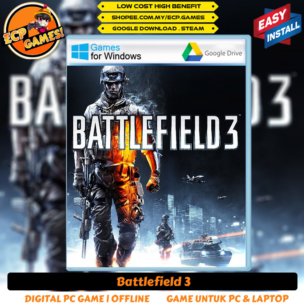 Battlefield 3 / PC / Game / Offline / Digital Download / Dlc / Ecpgames | Shopee Malaysia