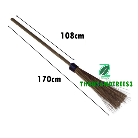Outdoor Garden Broom / Penyapu Lidi Panjang / Lidi Broom with Handle ...