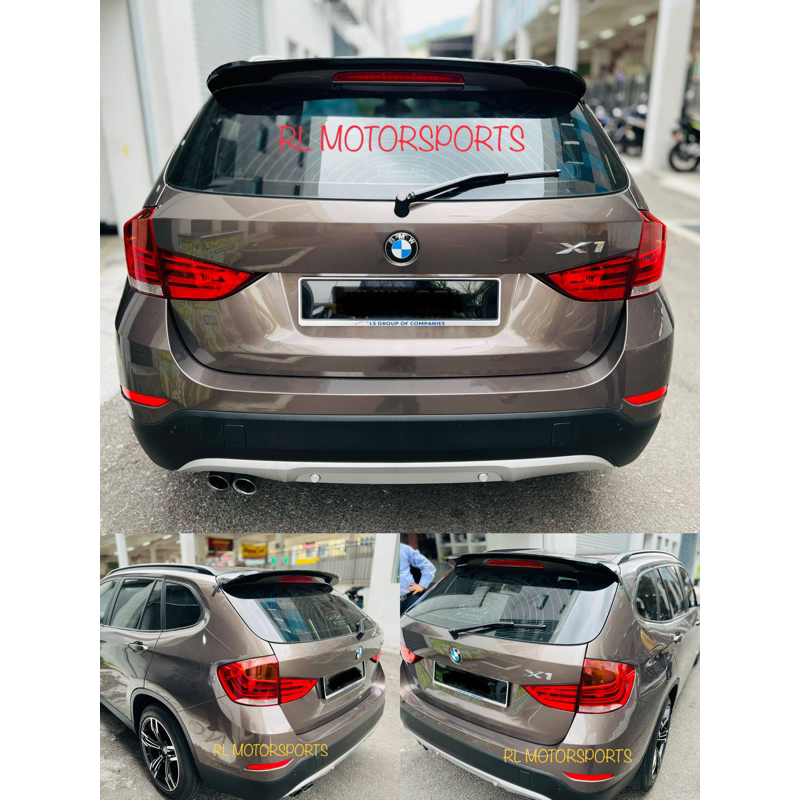 BMW X1 E84 M sport v2 performance rear roof top spoiler lip bodykit ...