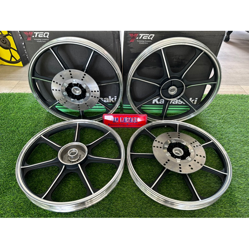 Rim kawasaki GTO YTEQ premium like ori batang besar saiz 1.4-1.6 ...