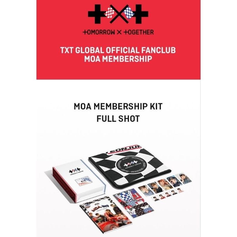 TOMORROW X TOGETHER TXT - FANCLUB MOA MEMBERSHIP (4TH KIT) SOOBIN ...