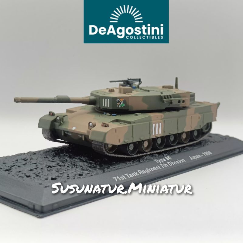 DeAgostini Combat Tanks #39 | Type 90 | 71st Tank Regiment 7th Division ...